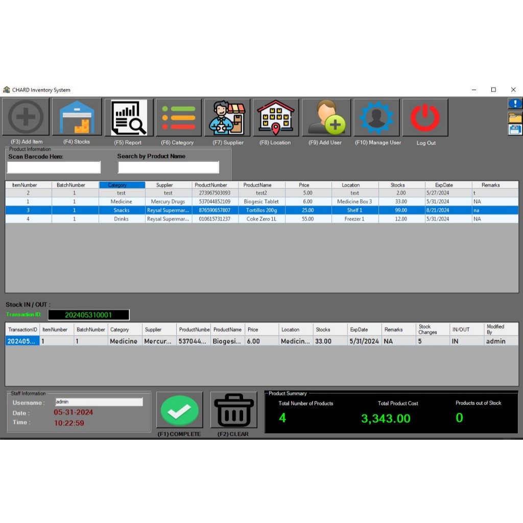 Inventory Management System (LIFETIME ACCESS and UNLI DATA ENTRY ...
