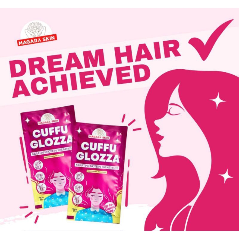 CUFFU GLOZZA KERATIN PROTEIN TREATMENT MAGARA SKIN | Shopee Philippines
