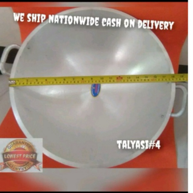 ALLUMINIUM KAWA TALYASI #4 47 diamater Height 14 cm 3 kilo bihon ...
