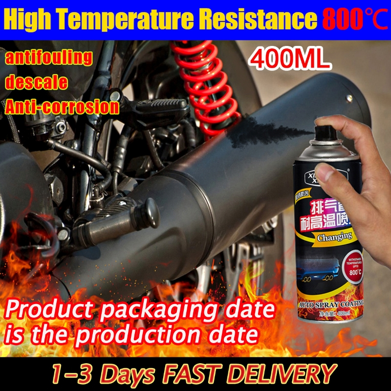 Motorcycle Engine High Temp Car Exhaust Pipe High Temperature Spray ...