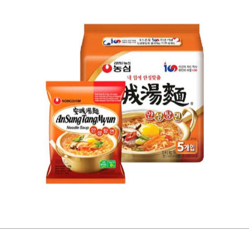 NONGSHIM ANSEONG TANG MYUN 125g/760g | Shopee Philippines