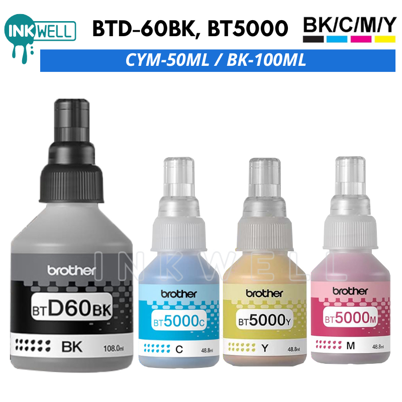 BT-D60 /BT-5000 Premium Ink for DCP-T300 DCP-T420W DCP-T426W printer ...