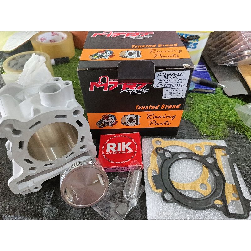 MTRT 59 mm MIO MXI 125 CHOREMEBORE FORGED PISTON cylinder block ...