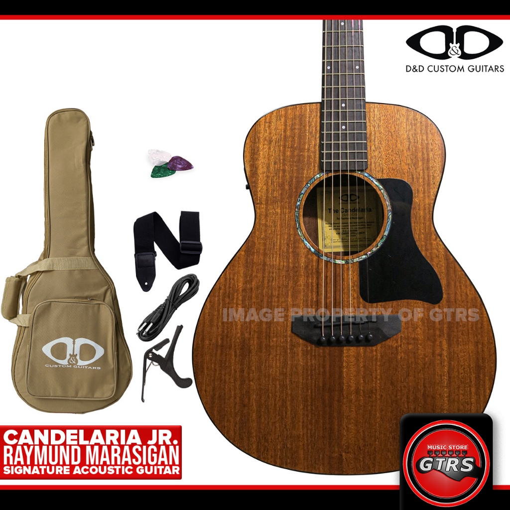 D&D Custom Guitar - Candelaria Jr. Raymund Marasigan Signature Acoustic ...