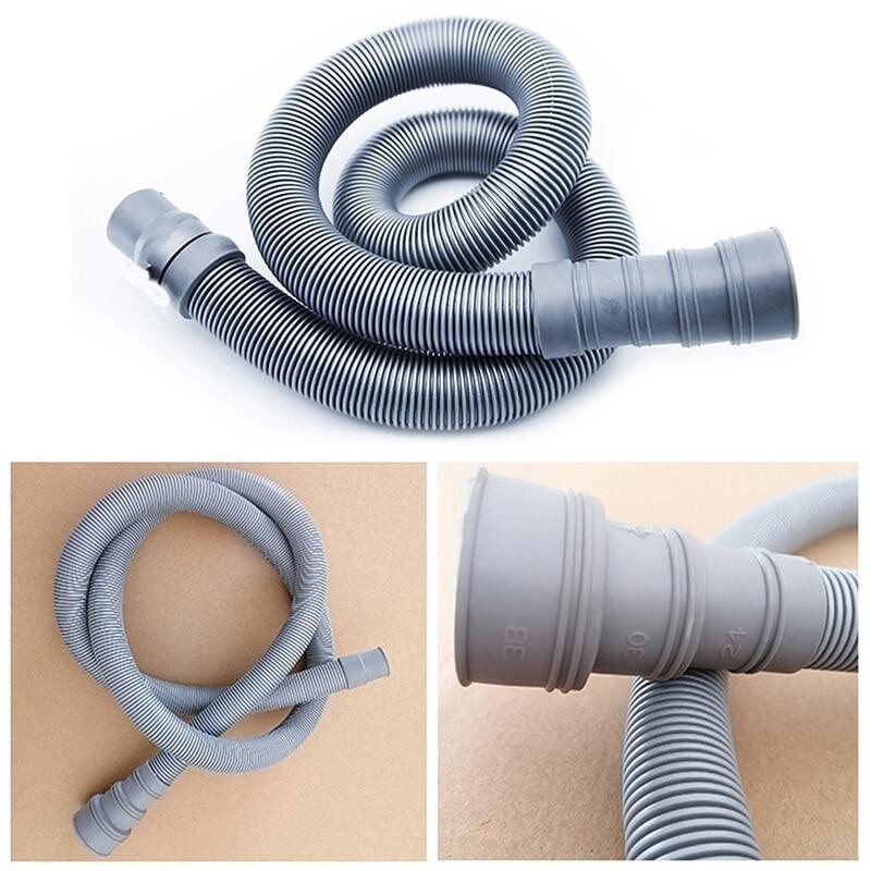 1.5m Universal Washer Machine Outlet Hose Drain Dishwasher Waste Water ...