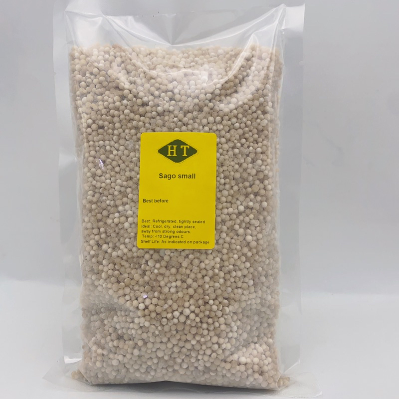 SAGO PEARL RAW / Small / Medium / Large ( Available in 1kg / 500g / 250g ) | Shopee Philippines