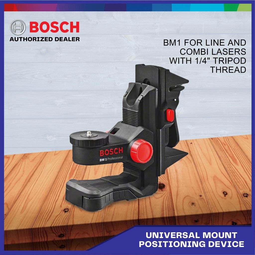 Bosch BM1 for Line & Combi Lasers w 1/4" tripod thread Universal Mount ...