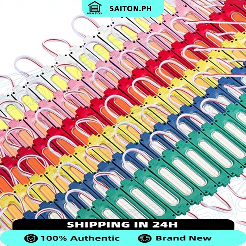 20Pcs 24V Led Module Truck Side Marker Indicator Light Cob 6 Led Super ...