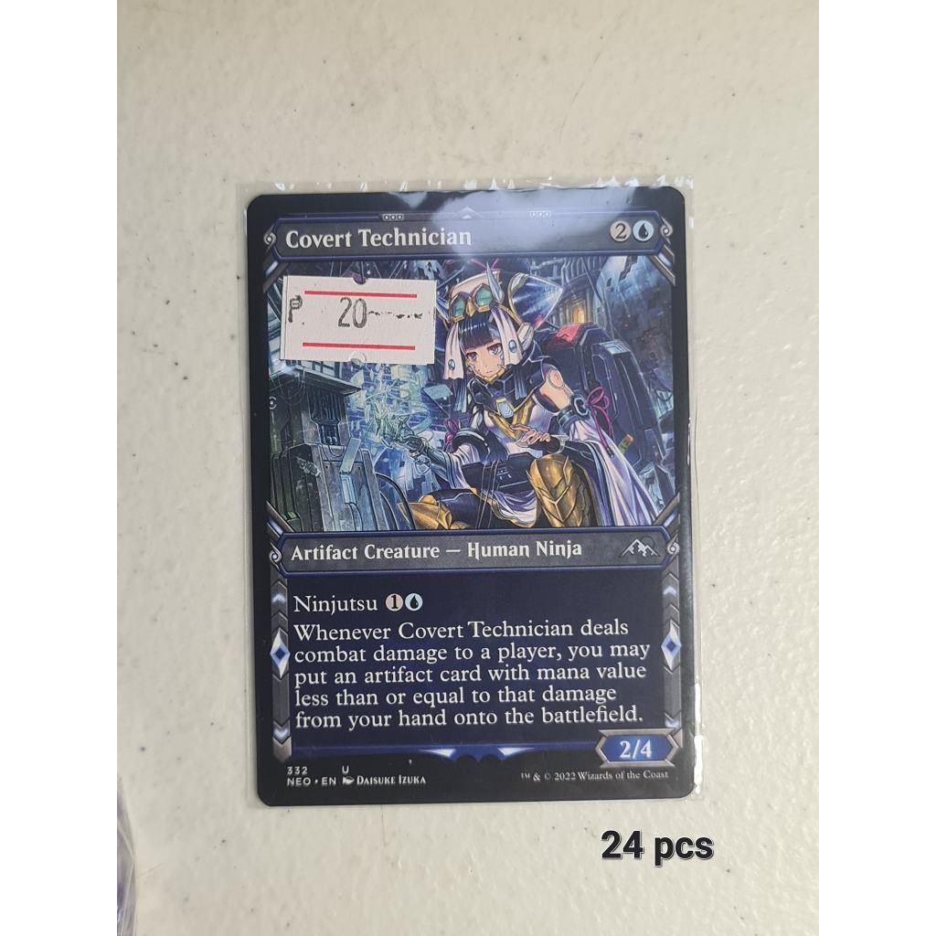COVERT TECHNICIAN NEO SHOWCASE, NORMAL MTG MAGIC THE GATHERING CARDS ...