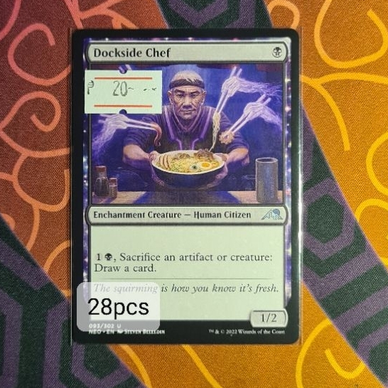 Dockside Chef NEO MTG MAGIC THE GATHERING CARDS FOIL !! | Shopee ...