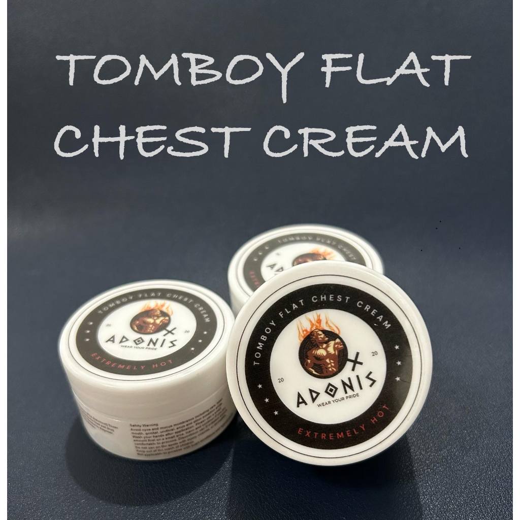 ADONIS TOMBOY FLAT CHEST CREAM 10ML | Shopee Philippines