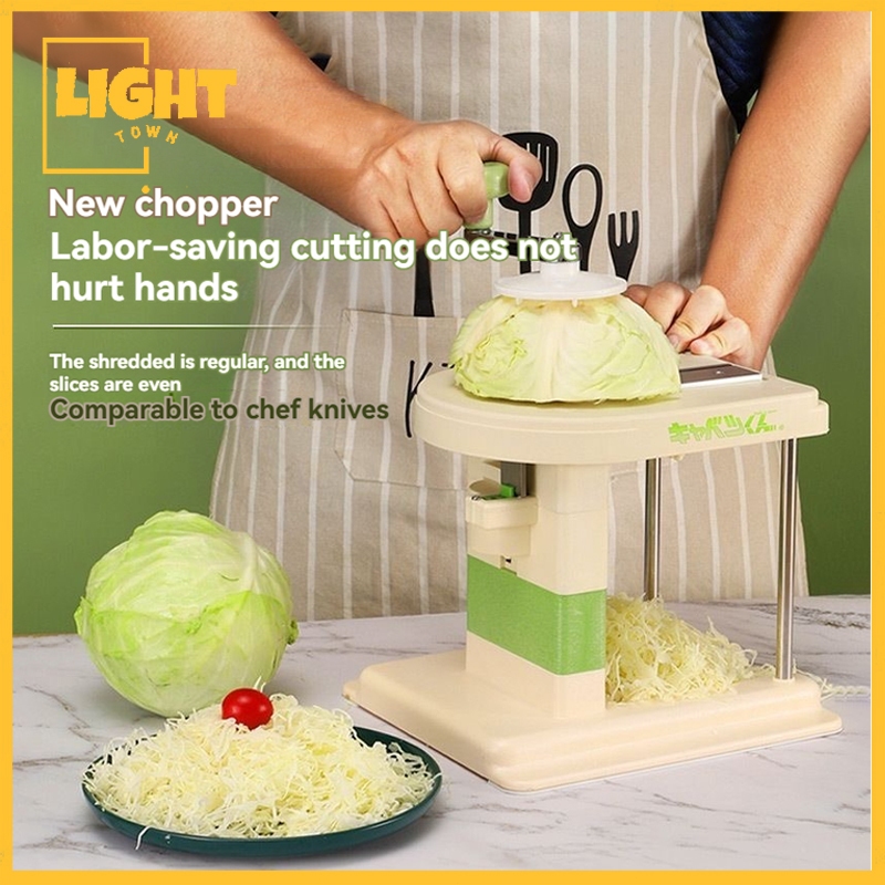 Multifunctional vegetable cutter Kitchen household hand operated shr ...