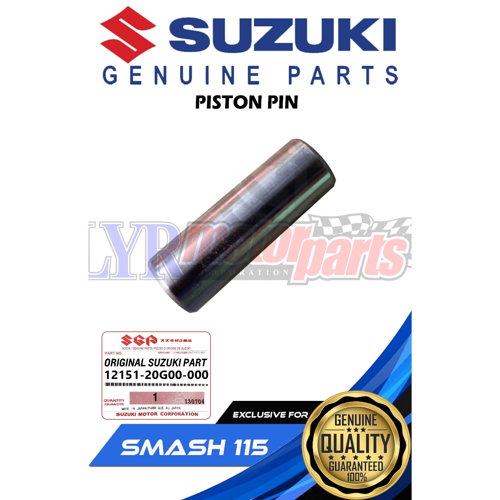 SUZUKI GENUINE PISTON PIN FOR SMASH 115 ( 12151-20G00-000 ) | Shopee Philippines