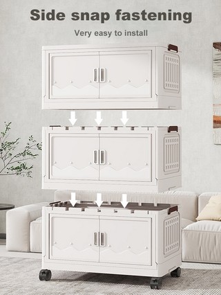 Evora Foldable Cabinet for Clothes Durabox Drawer Plastic Wardrobe ...
