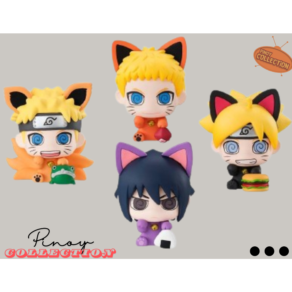 SET OF 4 Boruto Uzumaki Sasuke Uchiha Mini Figurine | Shopee Philippines