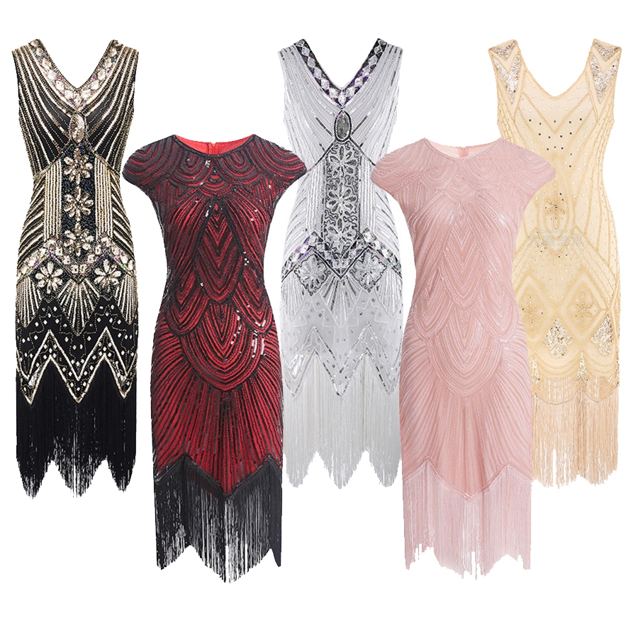 Great Gatsby Cosplay for Women Flapper Dress for Ladies Roaring ...