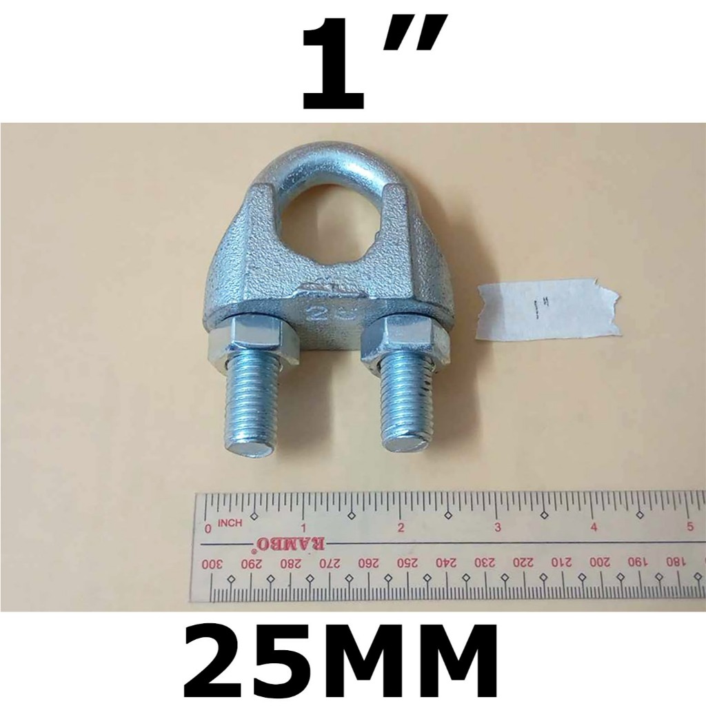 GI WIRE ROPE CABLE CLIP 26MM ...