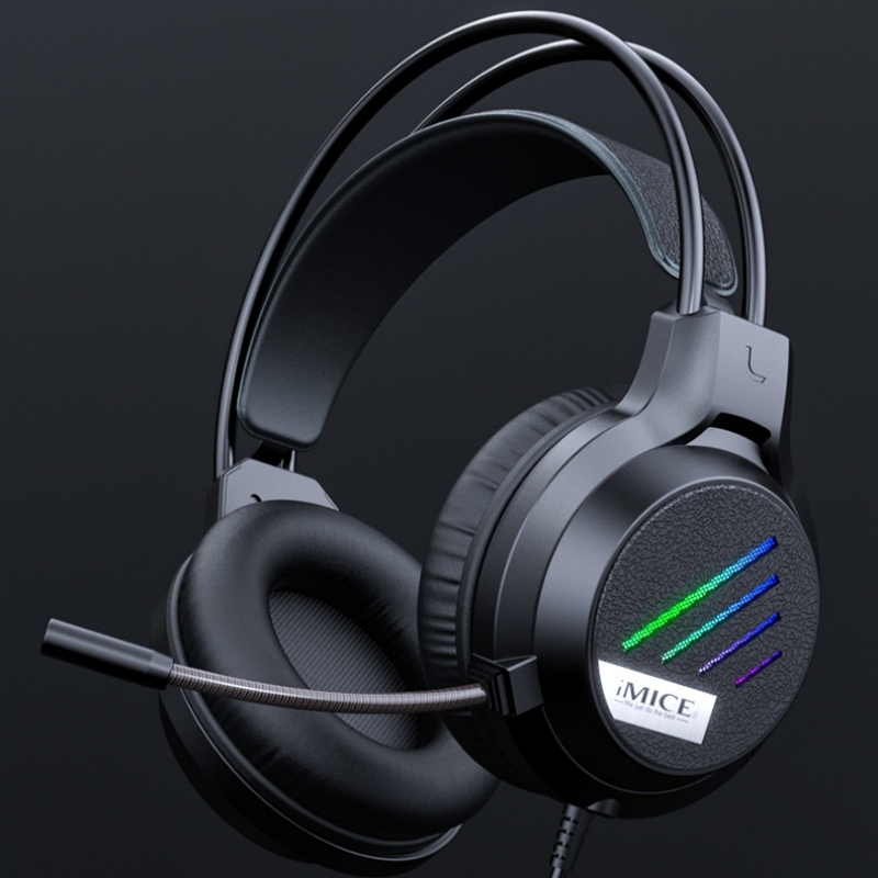 iMICE HD-460 Heavy Bass Earphones for PUBG PS4 Computer Gaming Headset ...