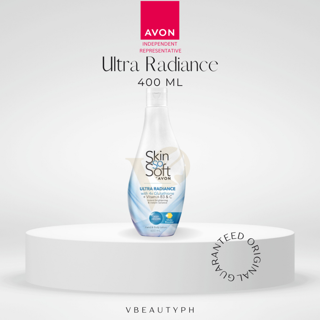 AVON SSS Ultra Radiance with 4x Glutathione Vitamins B3 and C Hand and ...