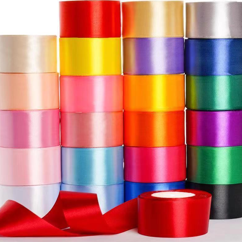 F&M 5cm satin ribbon, decorative ribbon, gift packaging, Ribbons roll ...