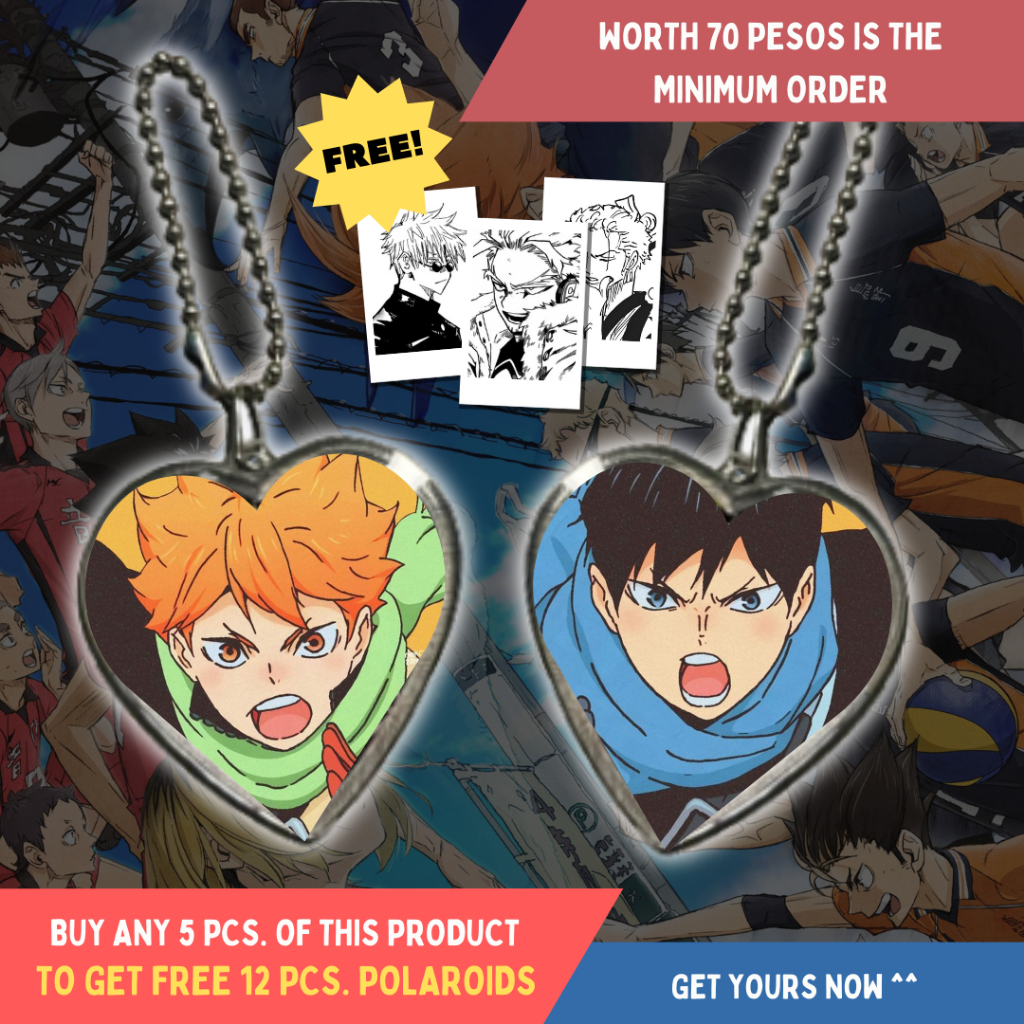 Haikyuu! Anime Heart Keychain | Shopee Philippines
