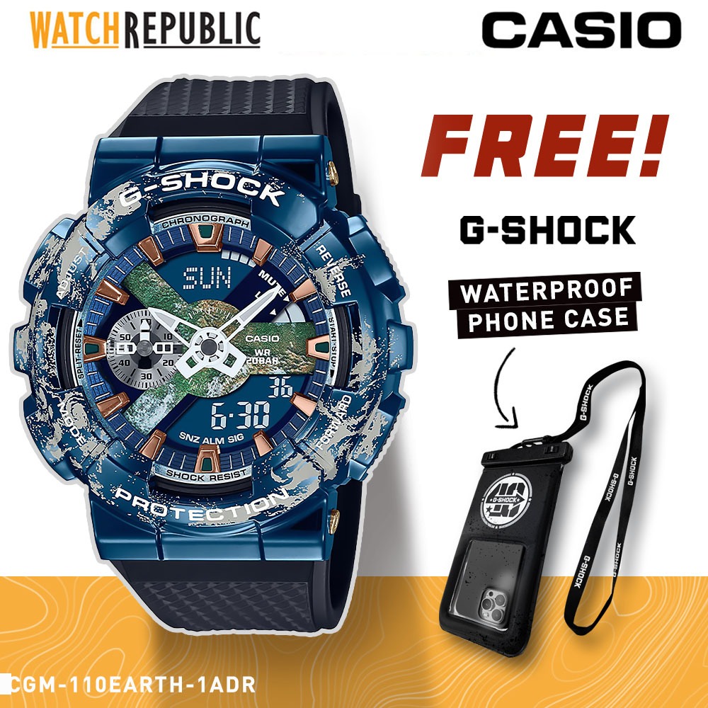 [FREE] Casio G-Shock Black Digital Watch For Men CGM-110EARTH-1ADR ...
