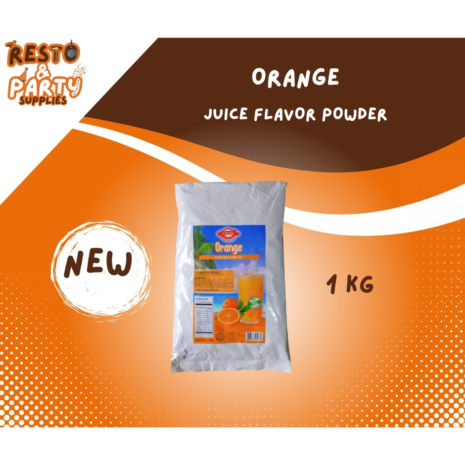 CHEMAG Juice Flavored Powder- Orange 1kg | Shopee Philippines