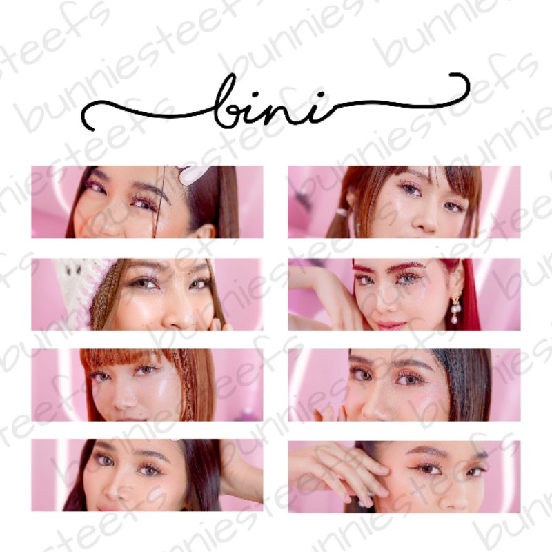 BINI EYE SLAP STICKER - BINI STICKER | Shopee Philippines