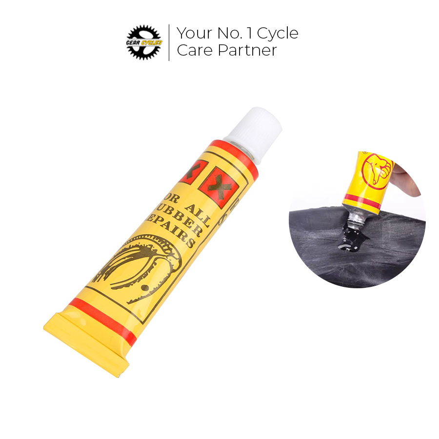 Tire Patch Glue Rubber Solution Cement Strong Adhesive Mountain Road ...