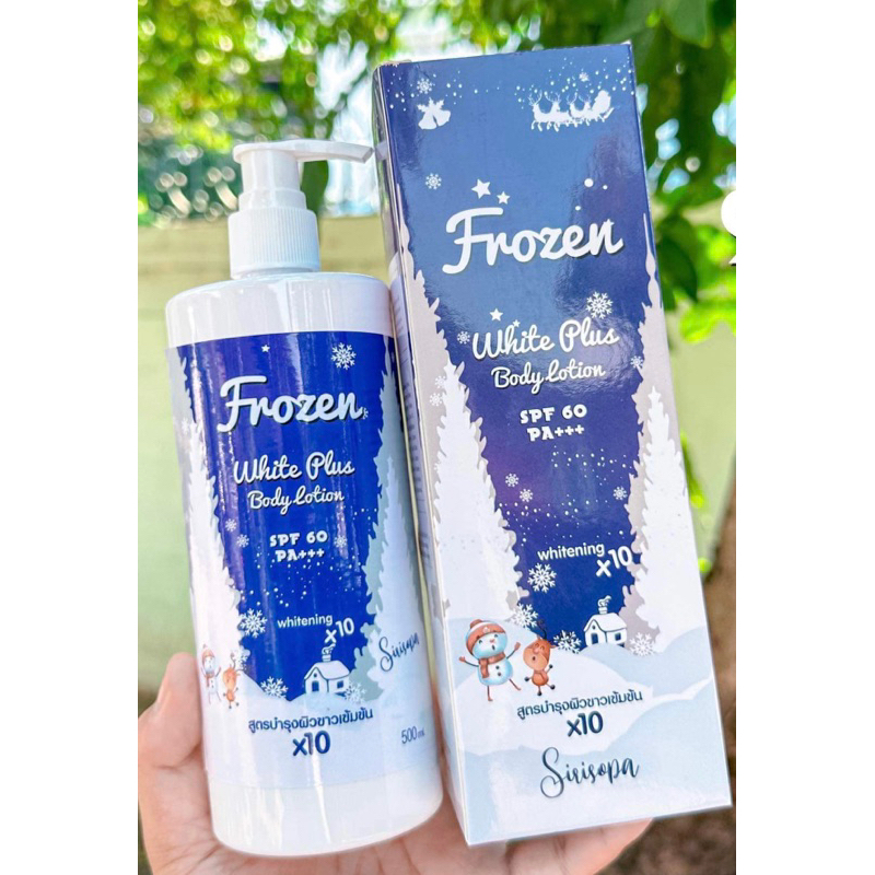 FROZEN WHITE PLUS BODY LOTION SPF60 AUTHENTIC | Shopee Philippines