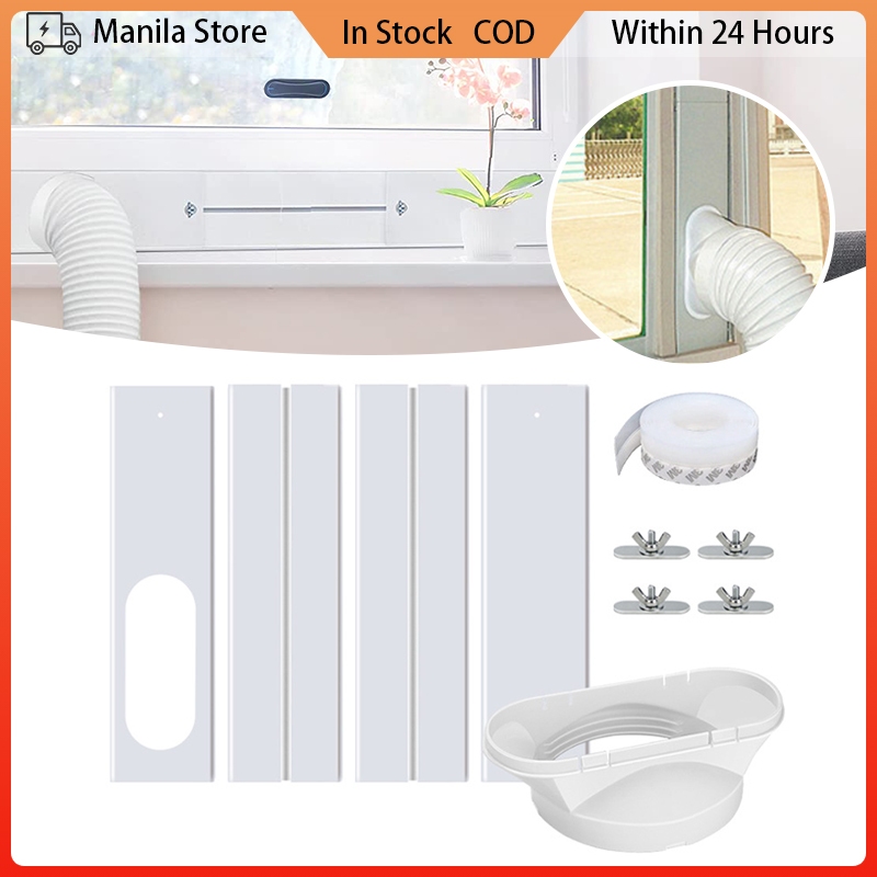 Mobile AC Window Vent Kit Universal Air Conditioner Sliding Window Seal ...