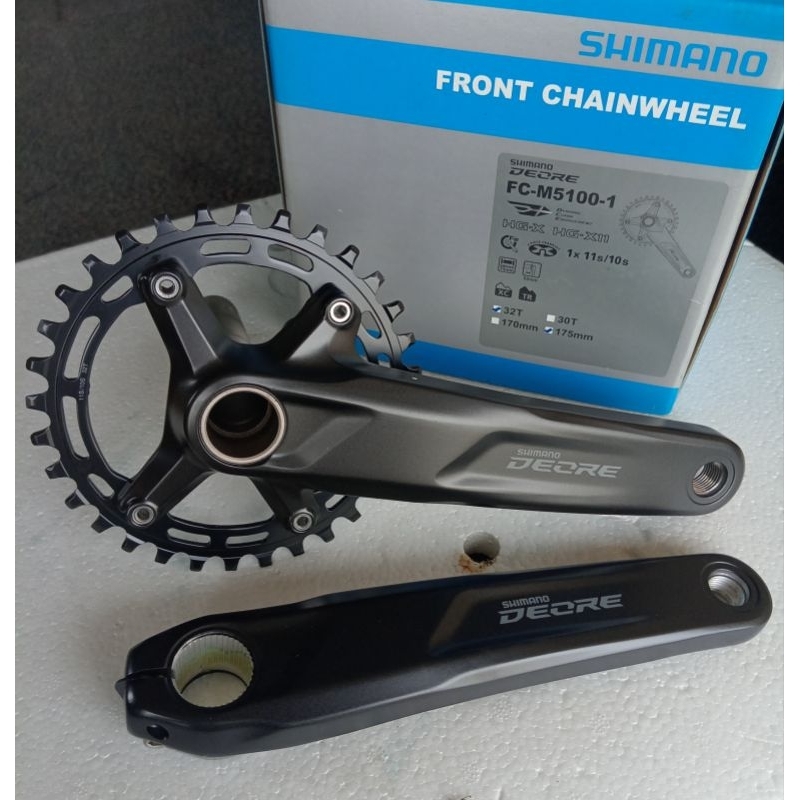 Shimano Deore M5100 Crankset 1x10!/11 speed 175mm | Shopee Philippines