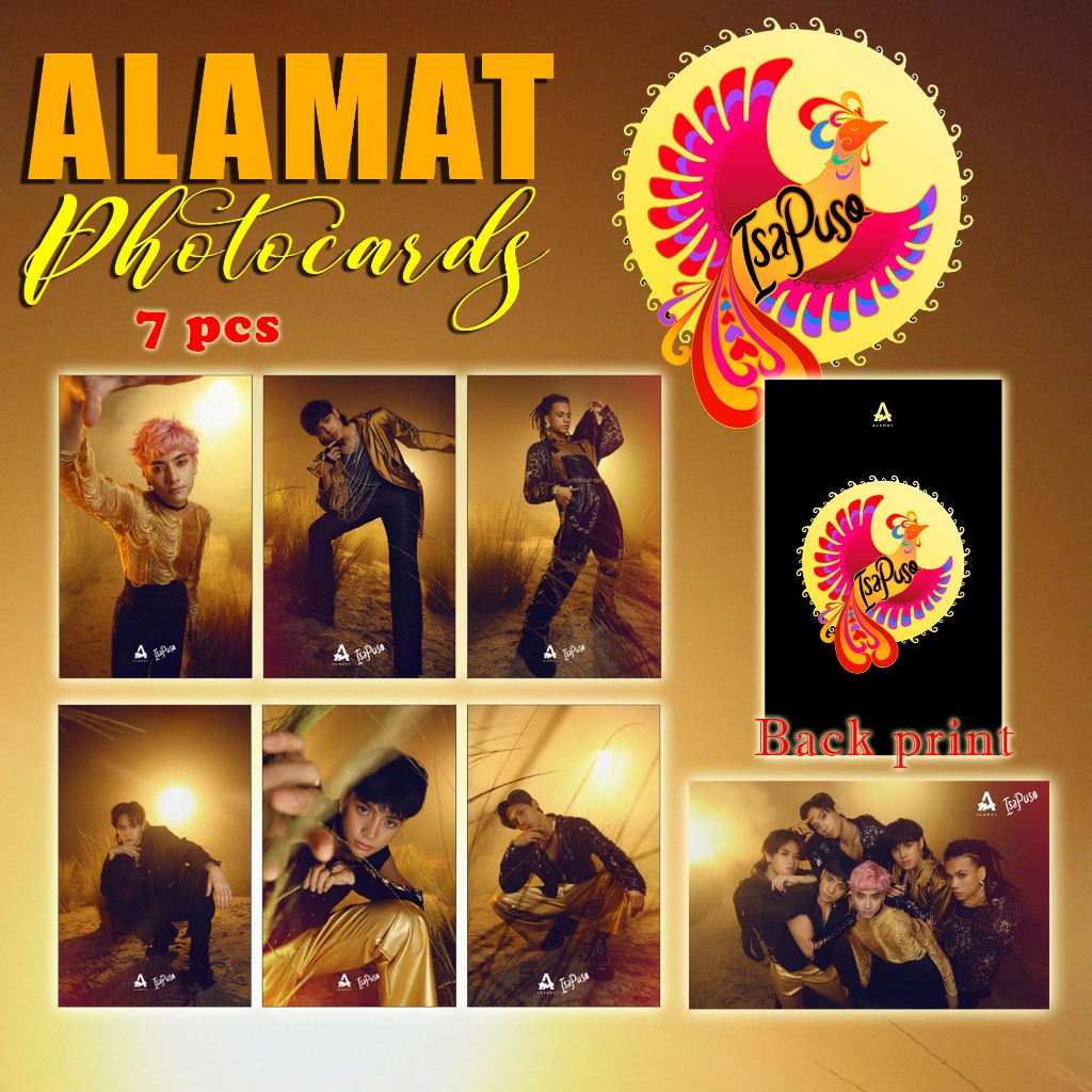 ALAMAT - Isapuso Photocards Concept photos | Shopee Philippines