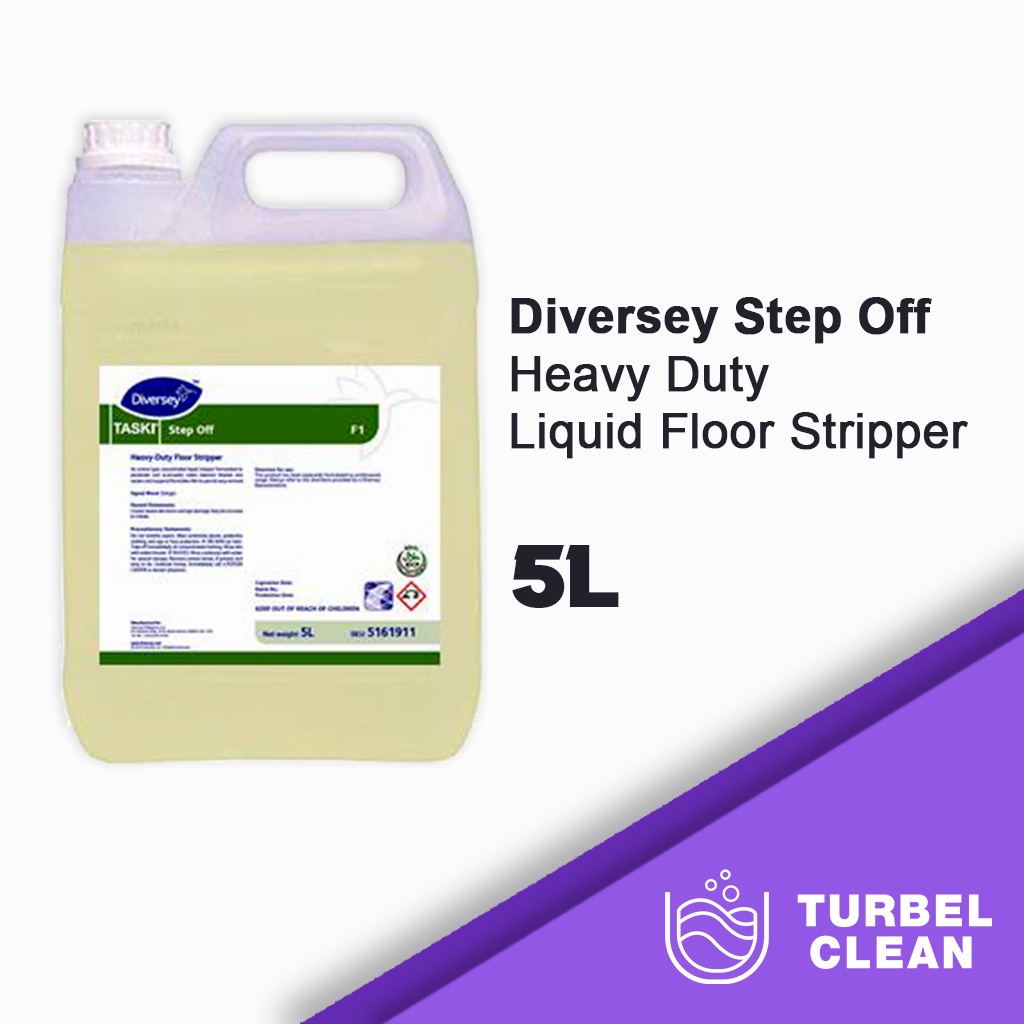 Diversey Step Off Heavy Duty Liquid Floor Stripper 5L | Shopee Philippines