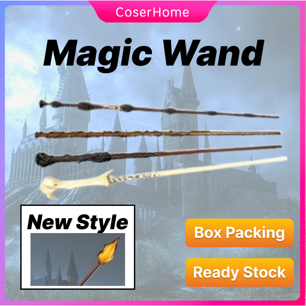 New Box Magic Spitfire Wand Stick Hermione Dumbledore Premium Wands ...