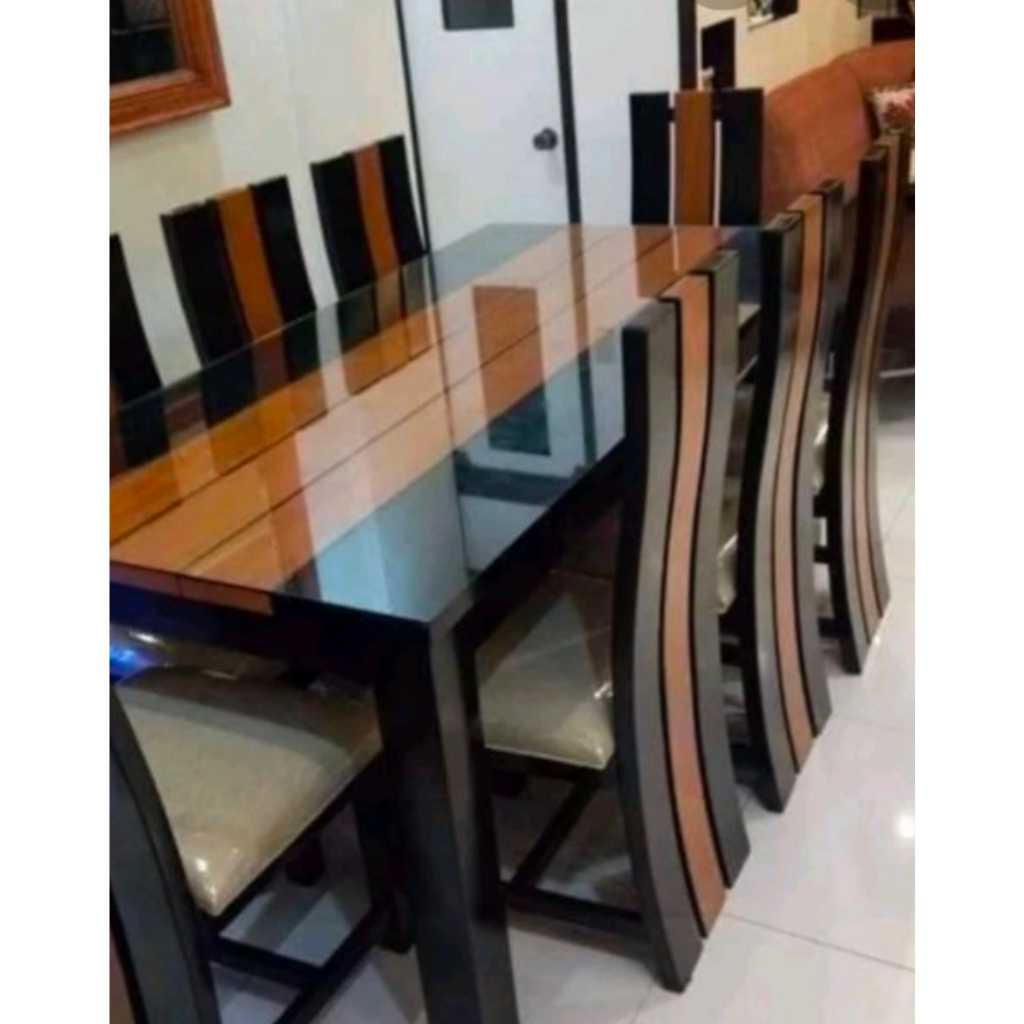Brand New Marble 8 Seater Set Dining Table with chairs | Shopee Philippines