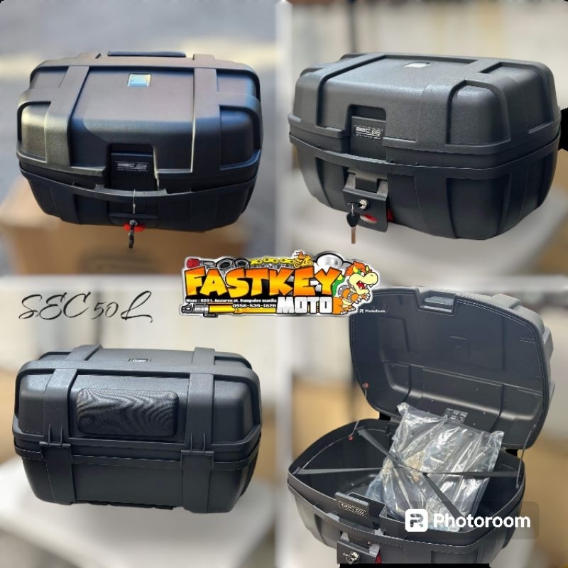 sec 50liters kryptonite plastic topbox | Shopee Philippines