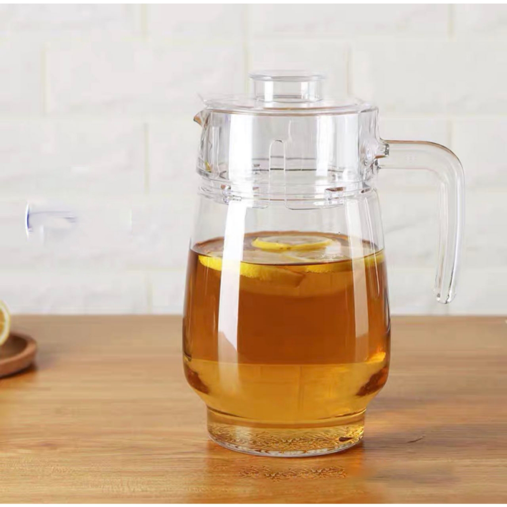 MK GLASSGlassware Glass Pitcher transparent Pitcher(1600ml (1pcs ...