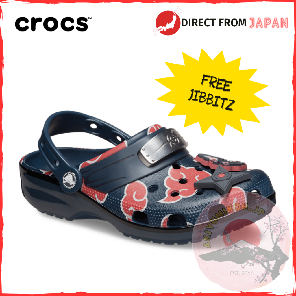 CROCS │ Naruto ITACHI Classic Clog DIRECT FROM JAPAN | Shopee Philippines