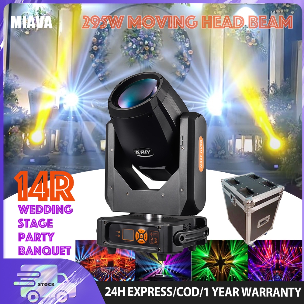Beam 295 Moving Head Light 14R With Hardcase Rainbow Effect For Wedding ...