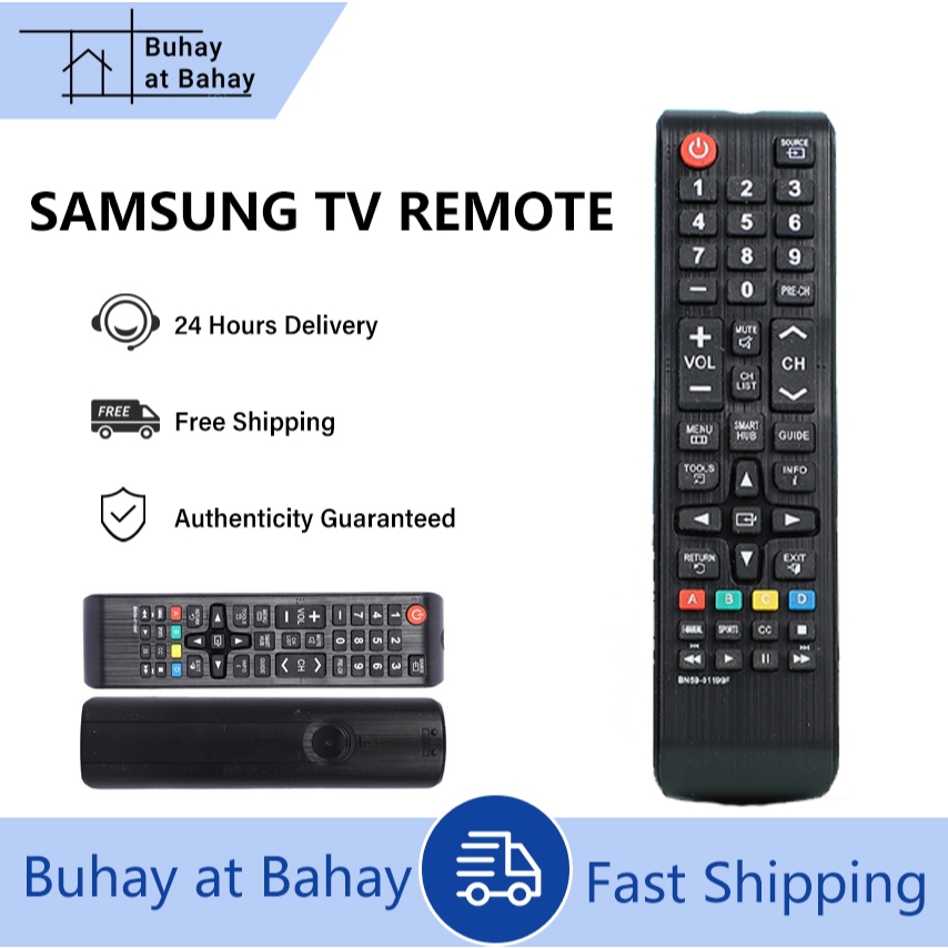 Samsung TV Remote Control for BN59-01199F BN59-01199G LED Smart TV ...