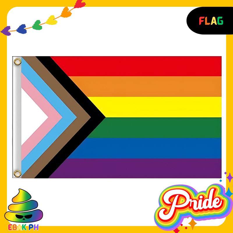 Progress / Progressive Symbol Pride Flag (BIG) | Shopee Philippines