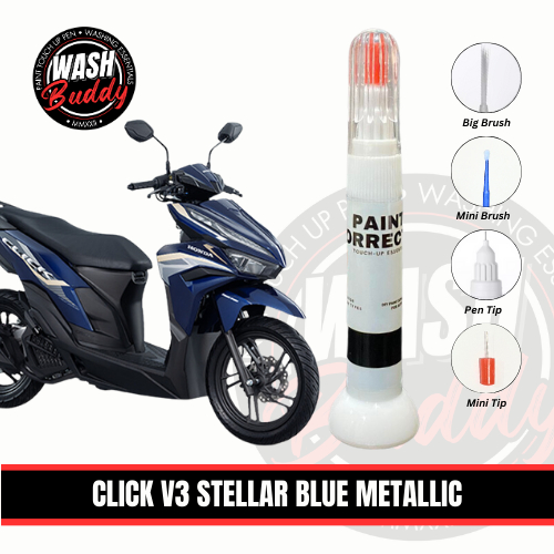 Click V3 Stellar Blue Metallic Color Touch Up | Shopee Philippines