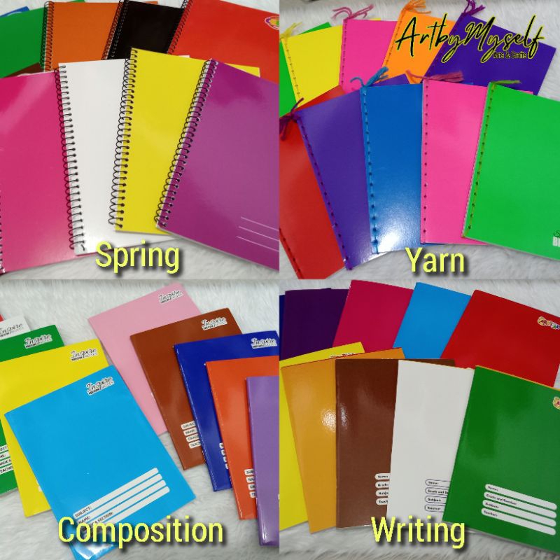notebook writing/composition/spring/yarn 1 pc | Shopee Philippines