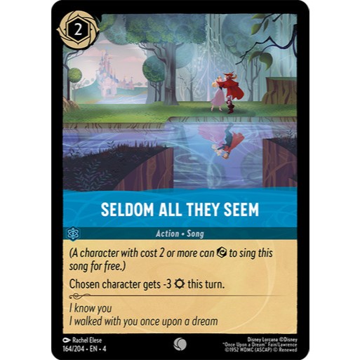 Seldom All They Seem Common Ursula's Return Disney Lorcana TCG Trading ...