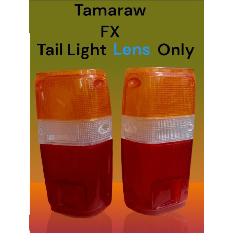 Tamaraw FX Tail light Lens Only | Shopee Philippines