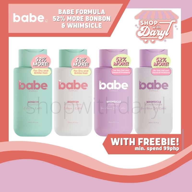[ON HAND] BABE FORMULA 52% More Promo (Bonbon and Whimsicle) | Shopee ...