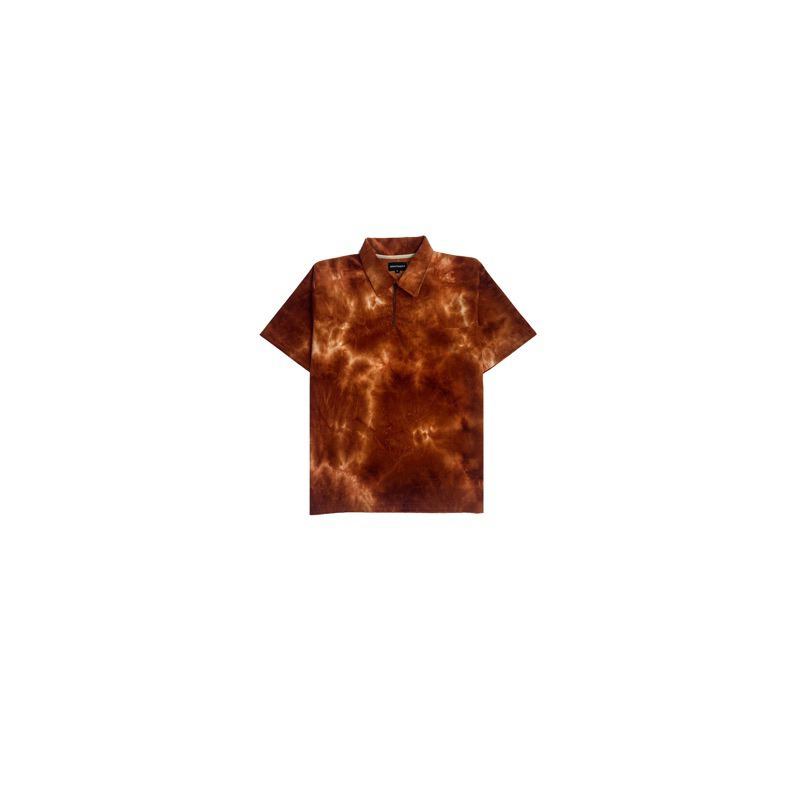 Polo Dye Brown Quarter Zip Sentiment Gallery | Shopee Philippines