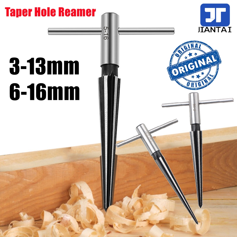 3-13mm 6-16mm Bridge Pin Hole Hand Held Reamer Tools Handle Tapered ...
