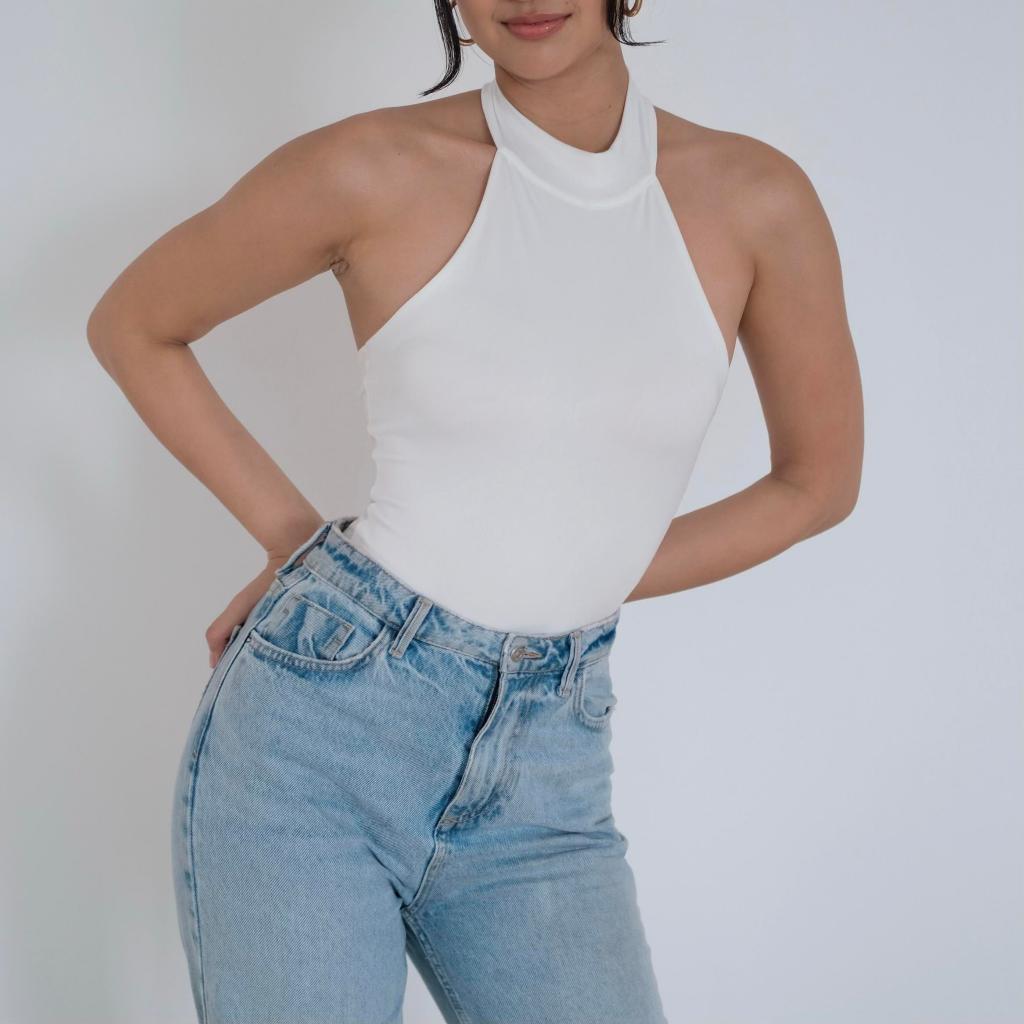 Mera Chiara Halter Neck Top | Shopee Philippines